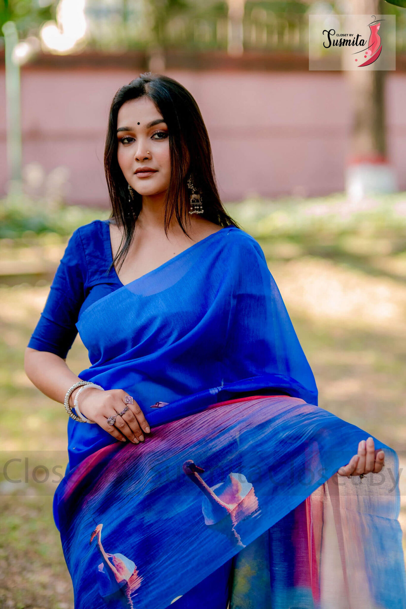 Bok Birds Saree – Closet By Susmita